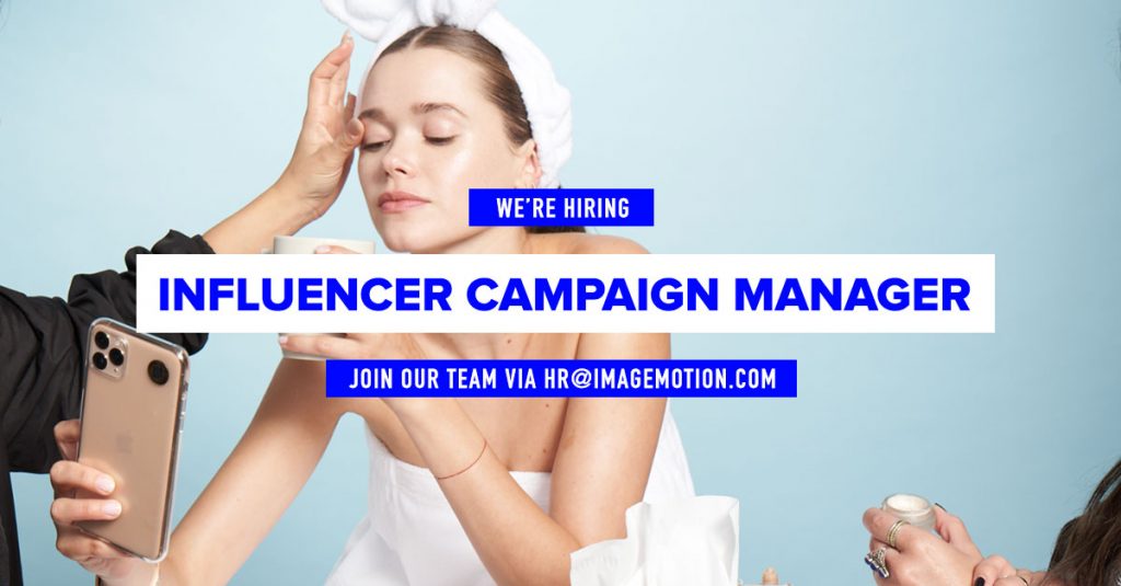We’re hiring: Influencer Campaign Manager | Social Media Management ...